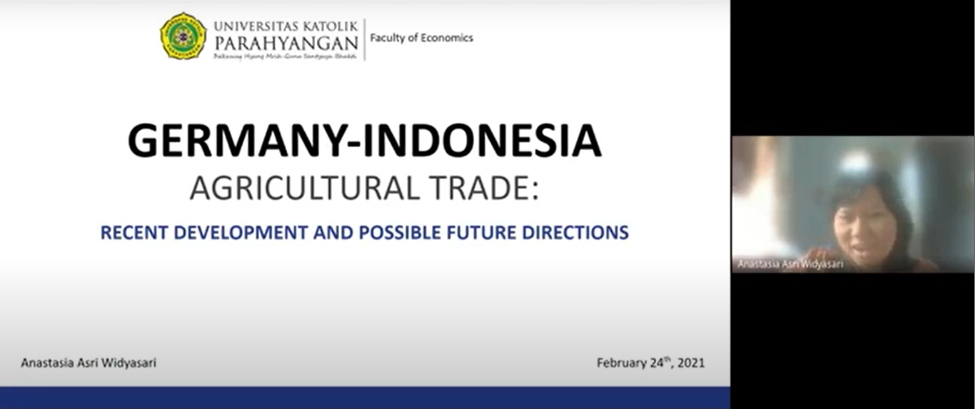 Diskusi Penelitian “Germany-Indonesia Agricultural Trade: Recent ...